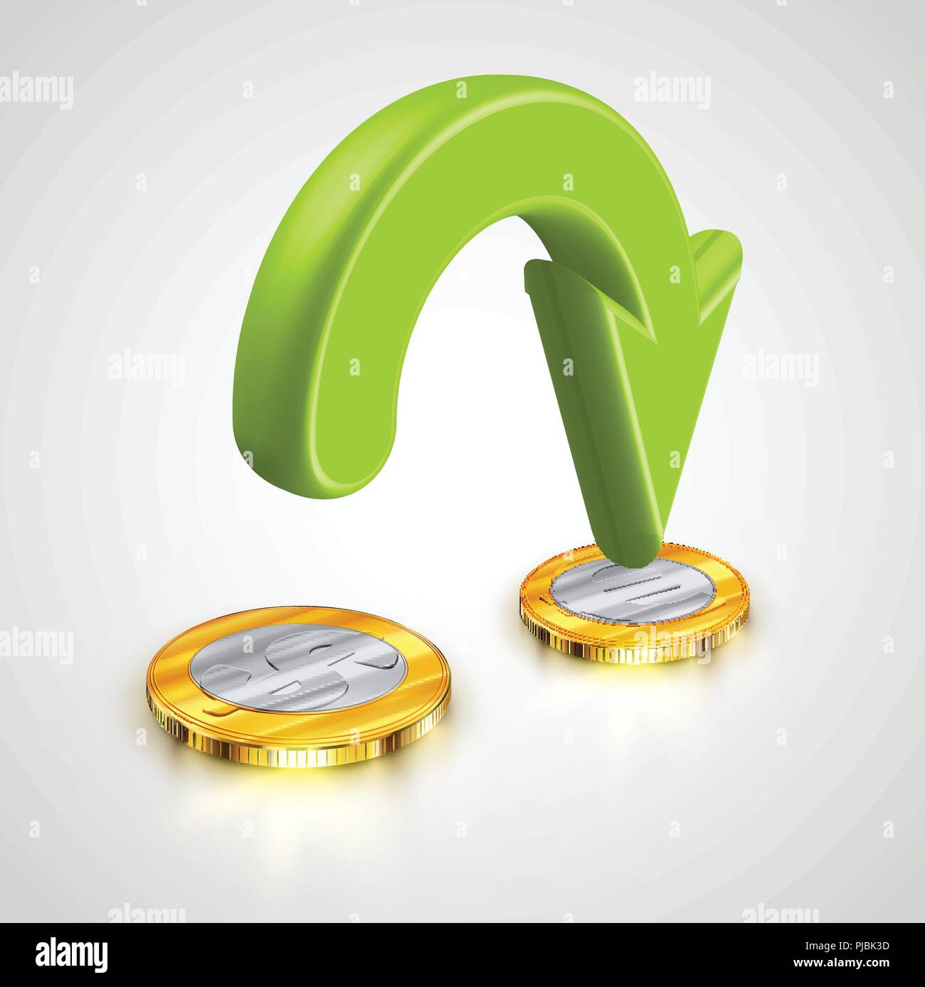 Currency exchange illustration, vector Stock Vector Image & Art - Alamy