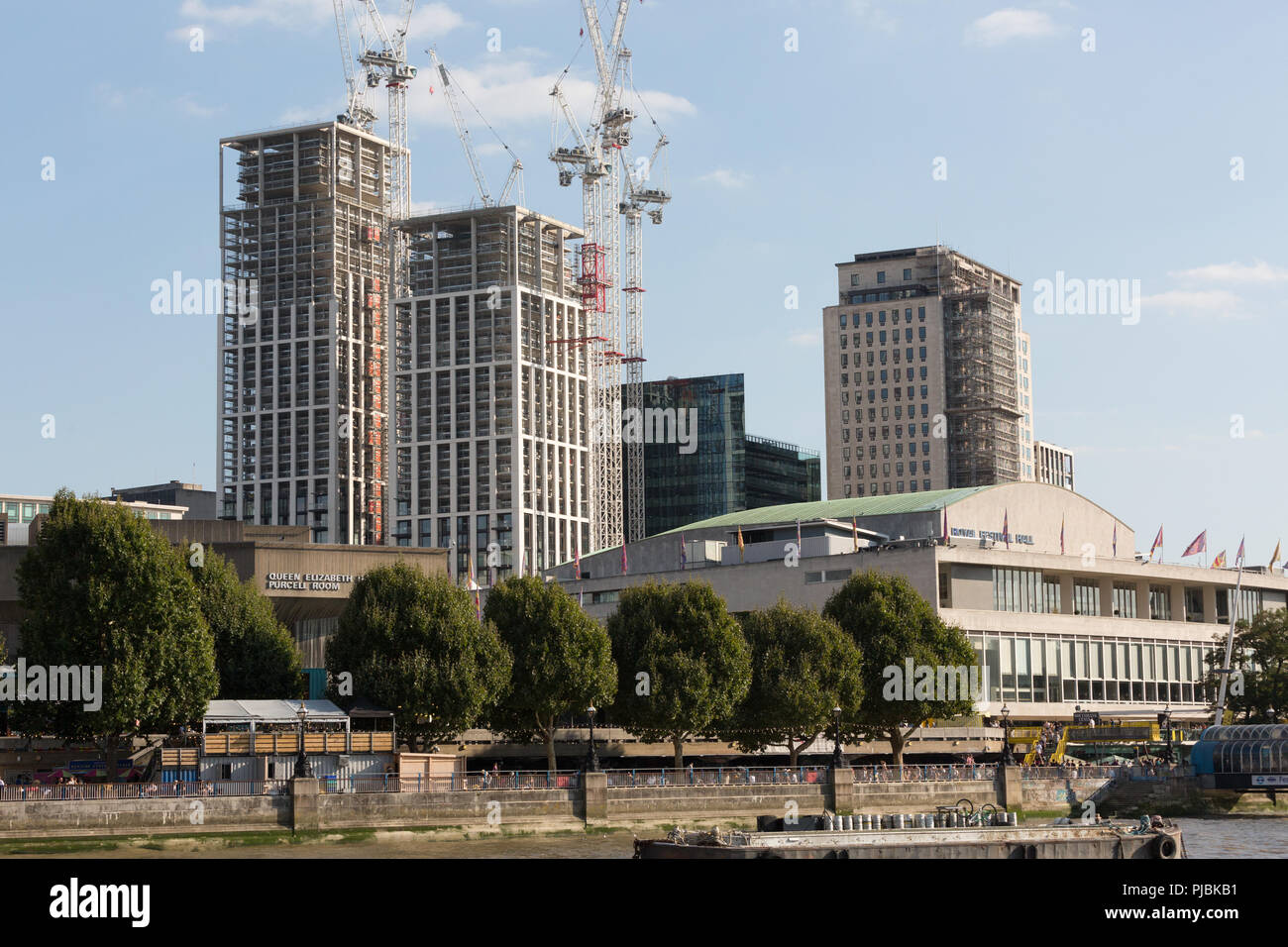 Royal Festival Hall, Southbank, Waterloo, London Stock Photo - Alamy