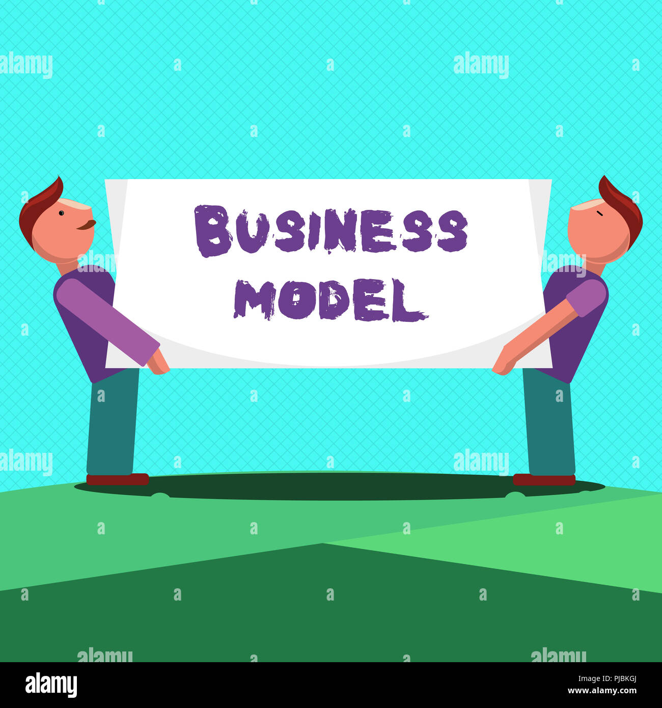 Text sign showing Business Model. Conceptual photo Identifying revenue ...