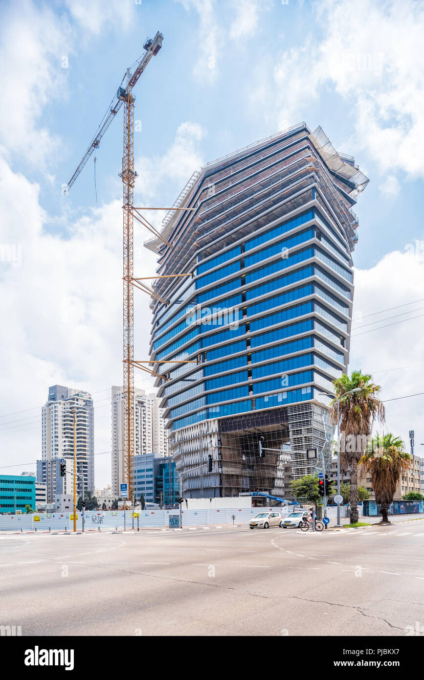 Israel, Tel Aviv - 14 July 2018: Ron Arad architects Toha office ...