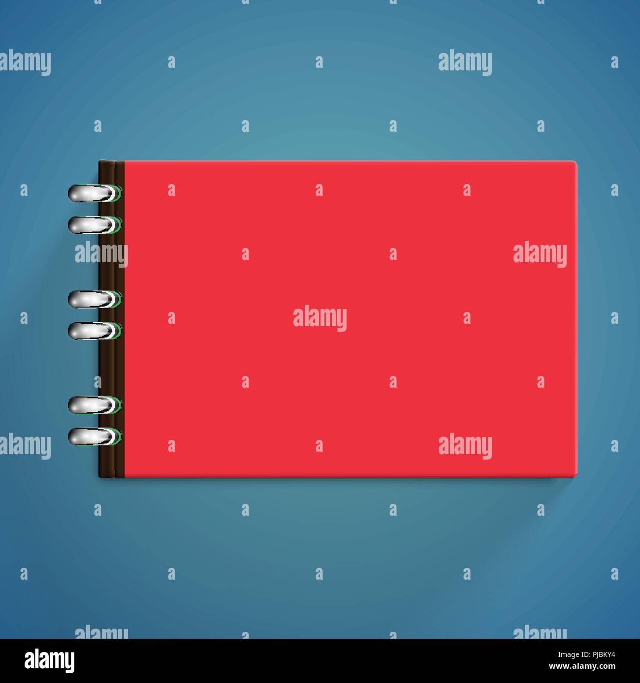 Realistic colorful books with shadow, vector illustration Stock Vector ...