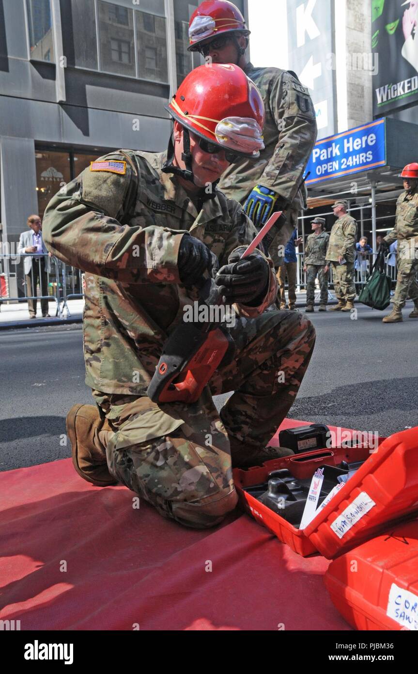 U.S Army Reserve Spc. Nathaniel Webber with the 468th Engineer ...