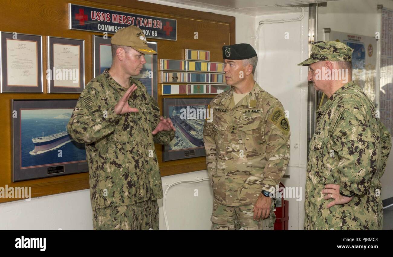 BASE PEARL HARBOR-HICKAM, Hawaii (July 10, 2018) Deputy Commander, U.S ...