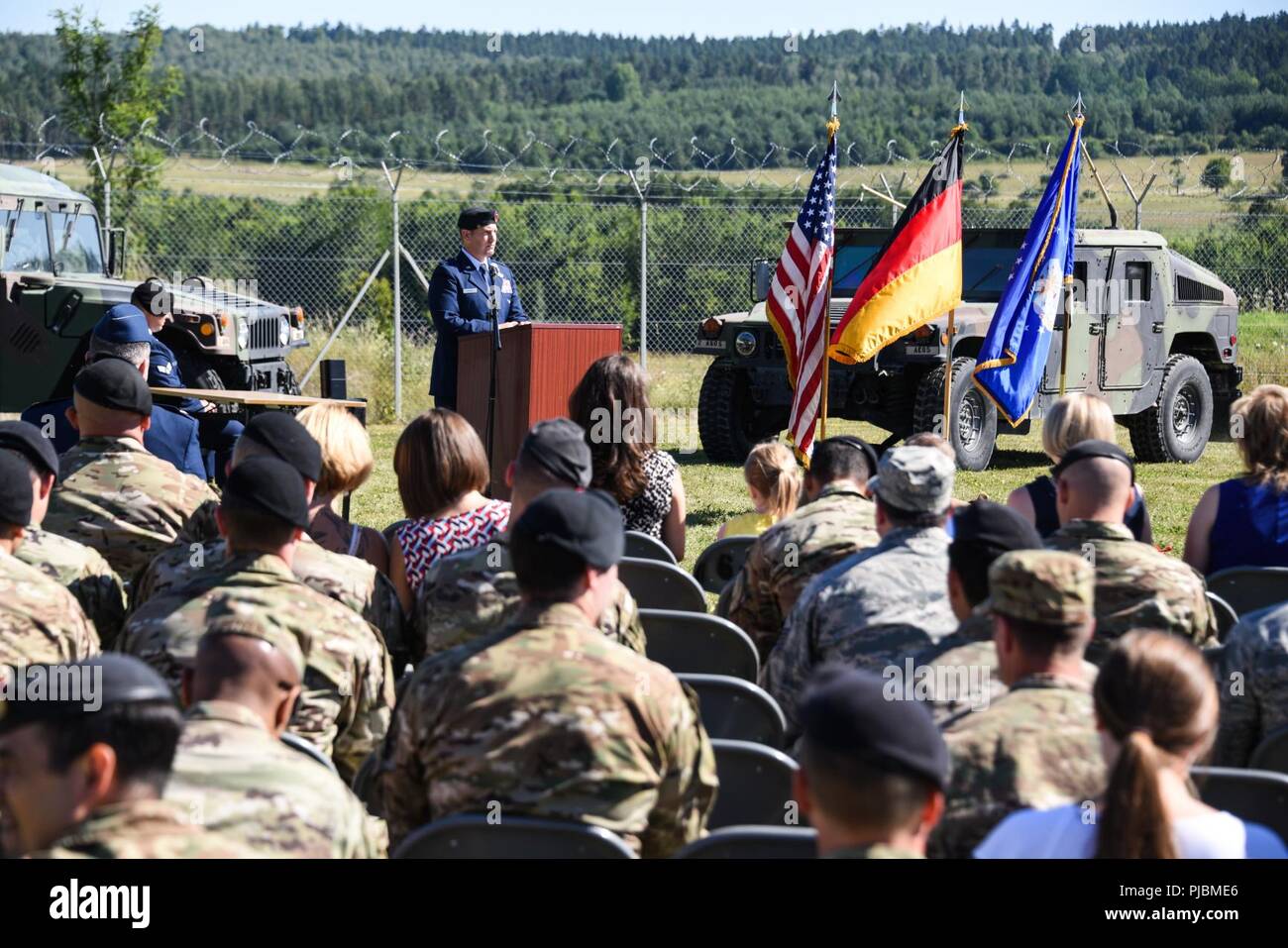 U.S. Airmen with 2d Air Support Operations Squadron and distinguished ...