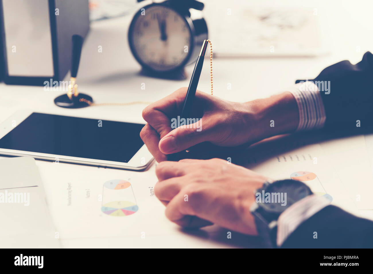 Startup Business Person Designing on Website Content Layout on Paper ...