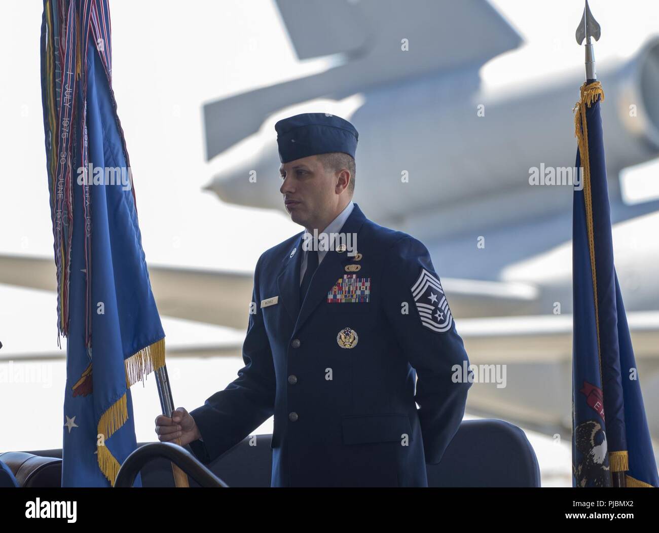 Chief Master Sgt. Steve Nichols, command chief, 60th Air Mobility ...