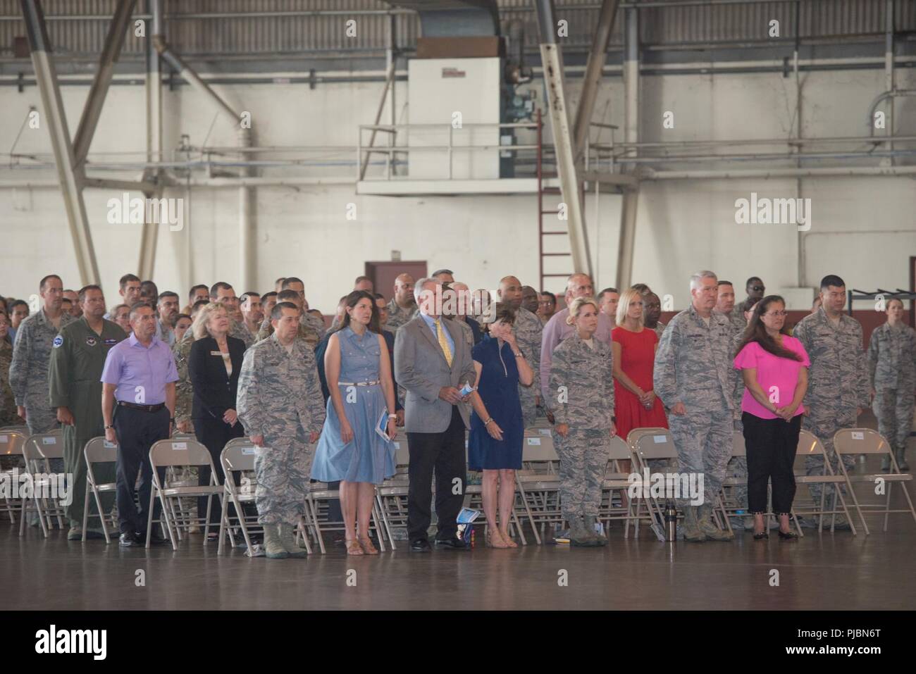 37th Training Wing, Joint Base San Antonio-Lackland, Texas held a change of command ceremony at ...