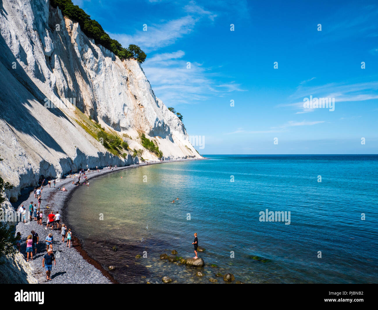 Møns klint evening denmark hi-res stock photography and images - Alamy