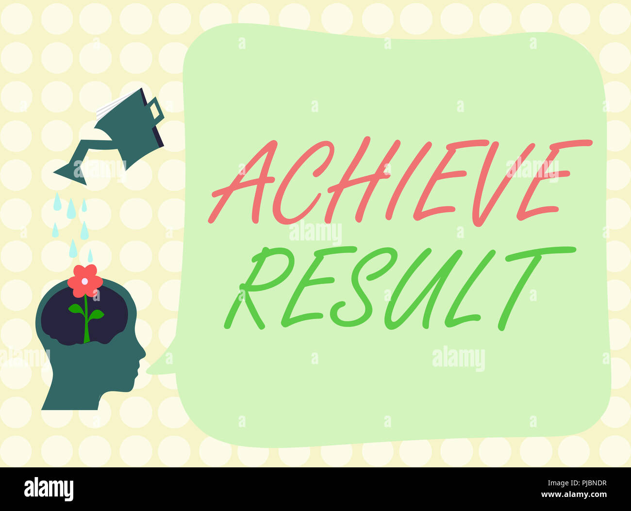 Conceptual hand writing showing Achieve Result. Business photo ...