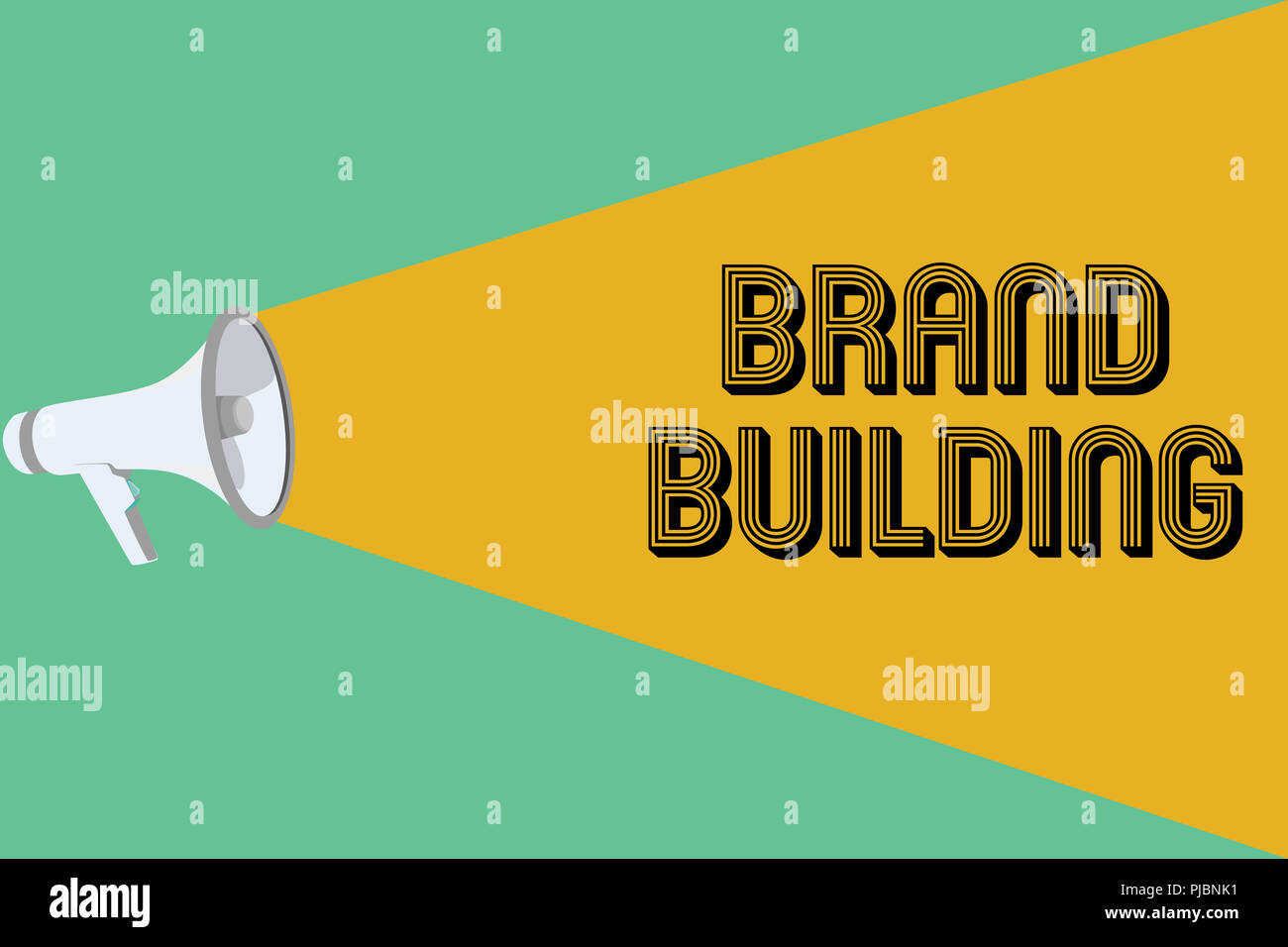Conceptual hand writing showing Brand Building. Business photo ...