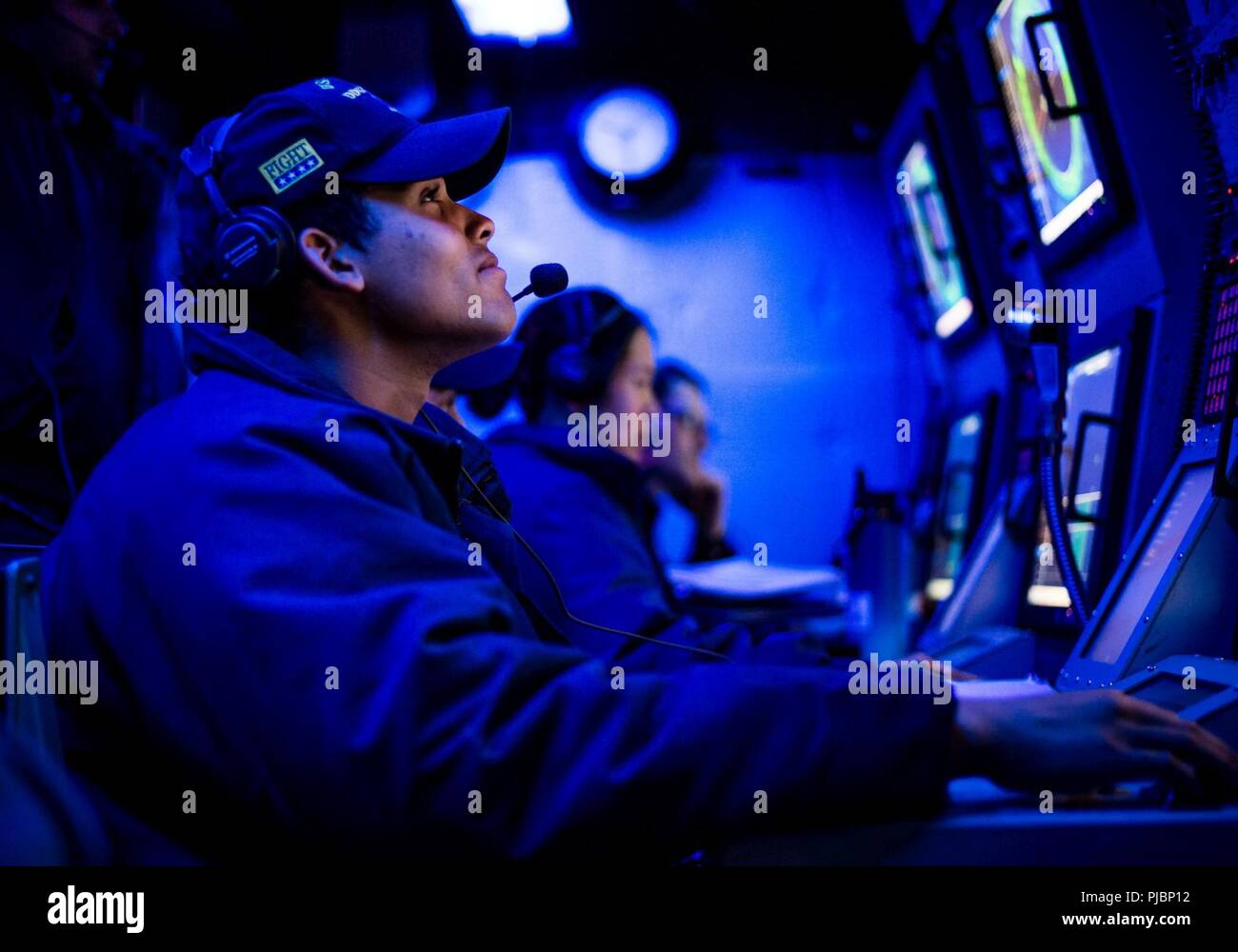 Surface ships sonar hi-res stock photography and images - Alamy