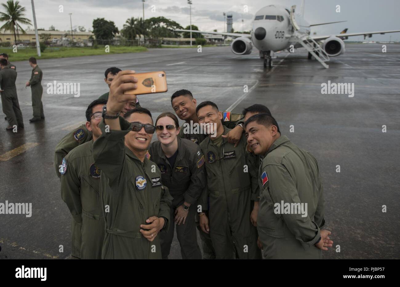 CLARK AIR BASE, Philippines (July 11, 2018) U.S. Navy sailors from ...