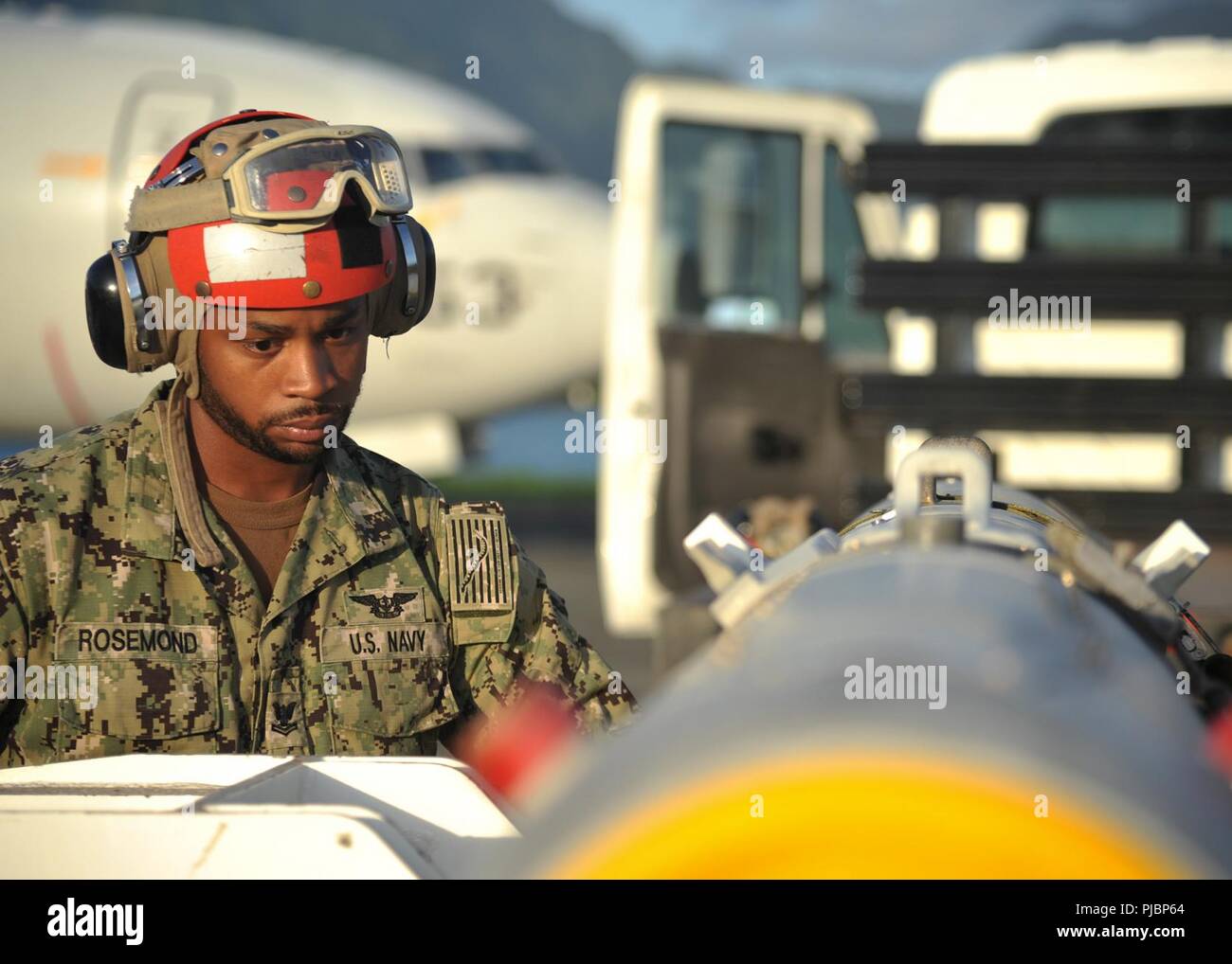 MARINE CORPS BASE HAWAII (July 12, 2018) — Aviation Ordnanceman 2nd ...