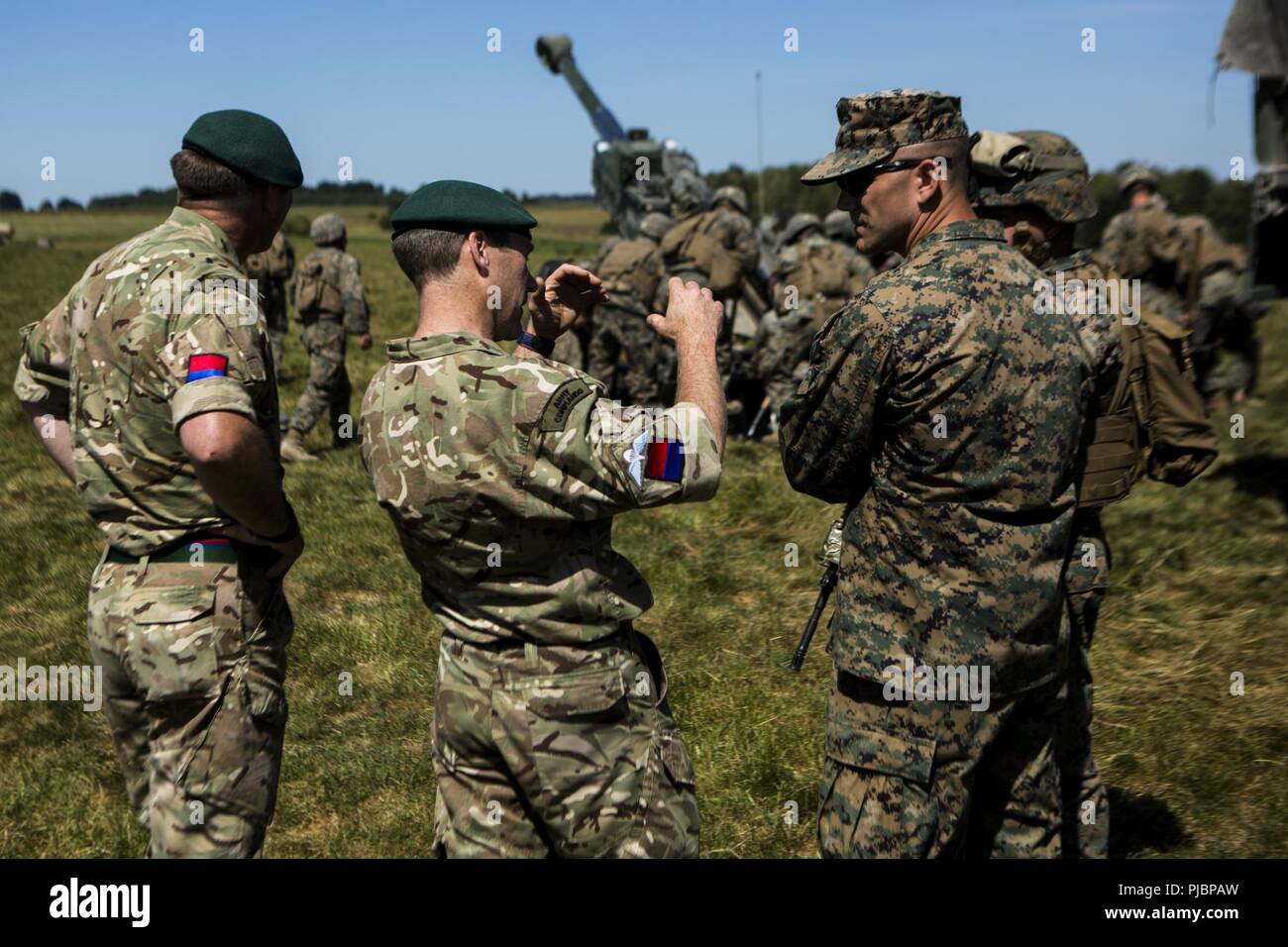 U.S. Marine Corps Capt. James Ayule, the commanding officer of Echo ...