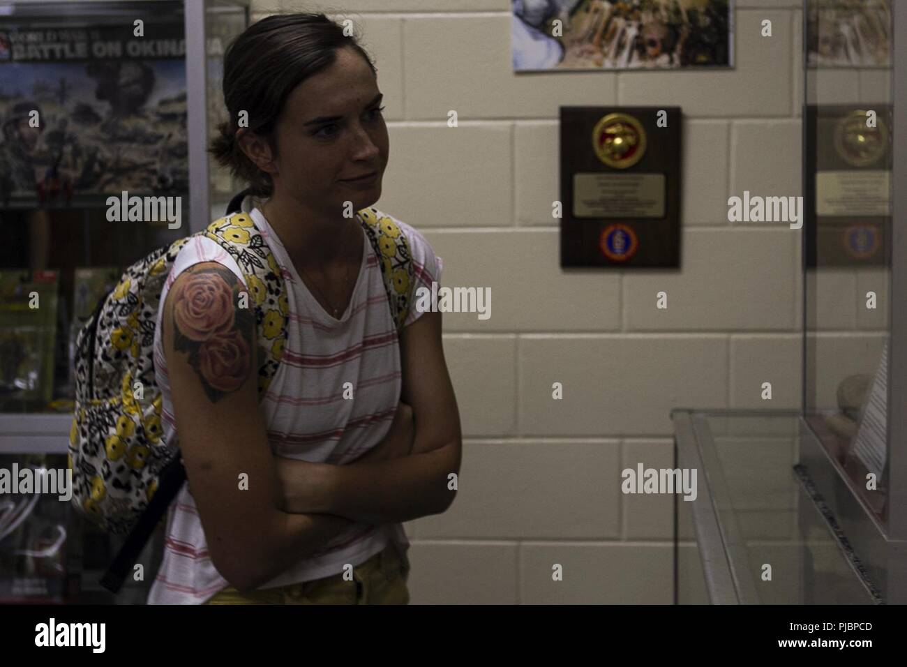 Cpl. Elizabeth Kruggel, a landing support specialist with Combat ...