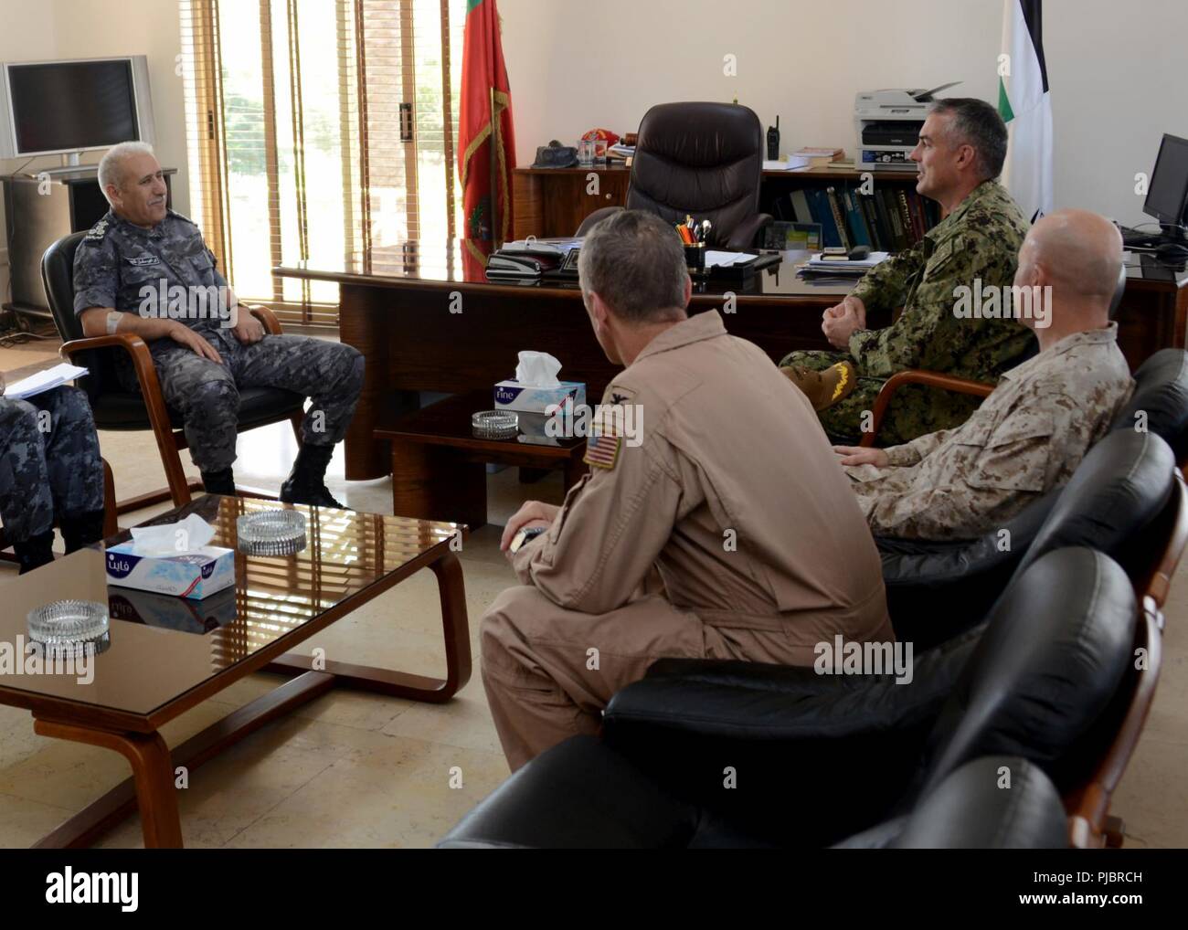 Jordan (July 8, 2018) Capt. Jack Killman, commander, Amphibious ...