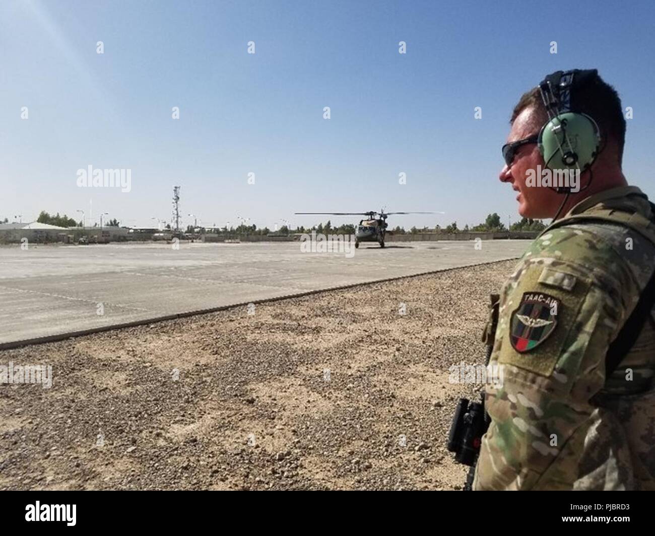 CAMP SHORAB, Afghanistan (July 4, 2018) -- Afghan Air Force (AAF) UH ...