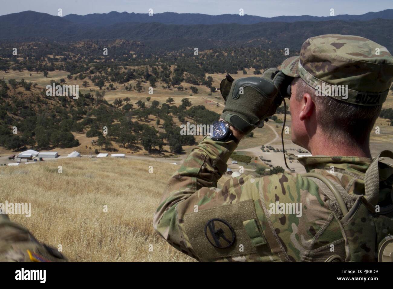 FORT HUNTER LIGGETT-- U.S. Army Reserve Soldier Brigadier General W ...