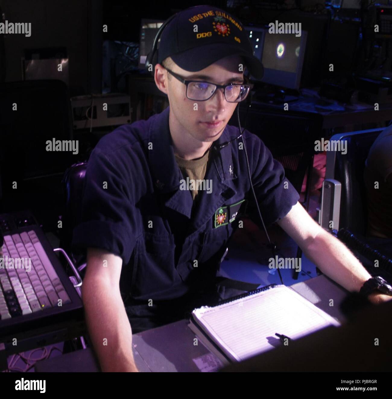 STRAIT OF HORMUZ (July 15, 2018) Cryptologic Technician (Technical) 2nd ...