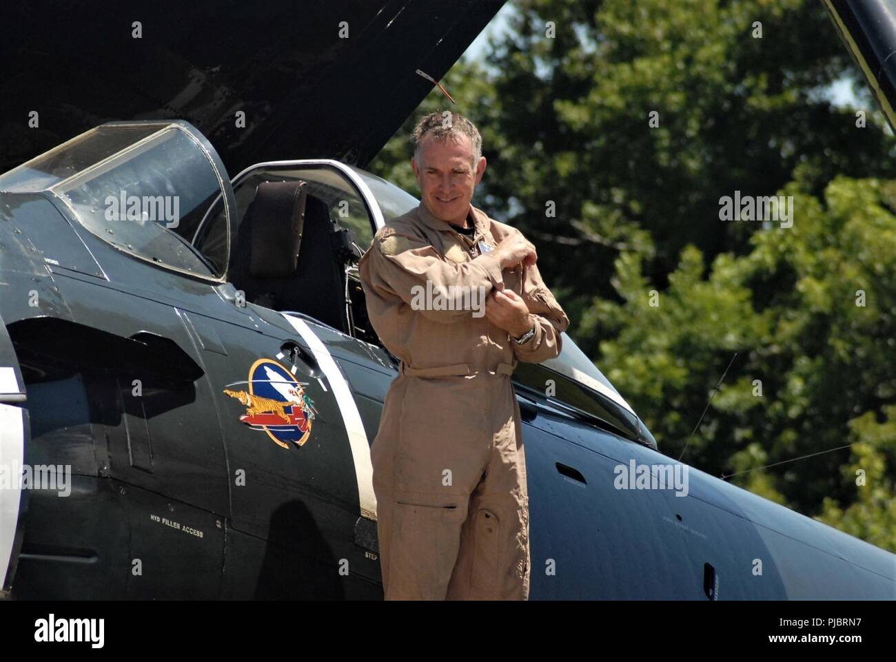 Pilot Kevin Sinibaldi, a former US Naval Aviator who piloted A-6 ...