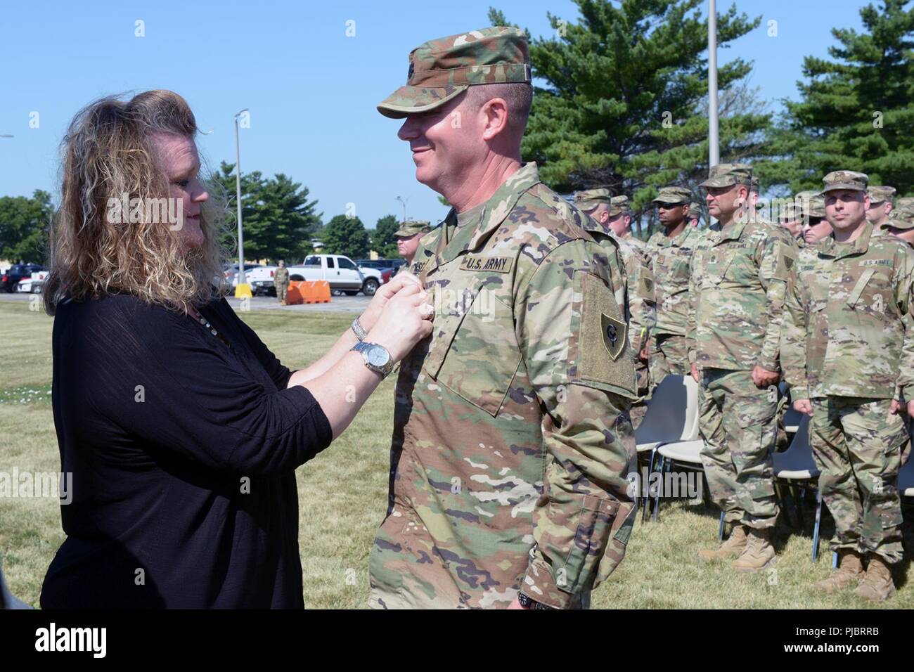 Indiana Army National Guard Col. Todd A. Townsend, 38th Infantry ...