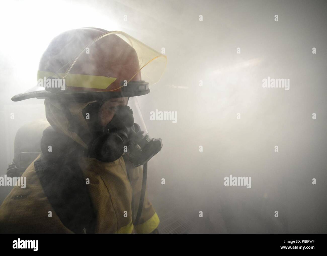 Engine room fire drill hi-res stock photography and images - Alamy