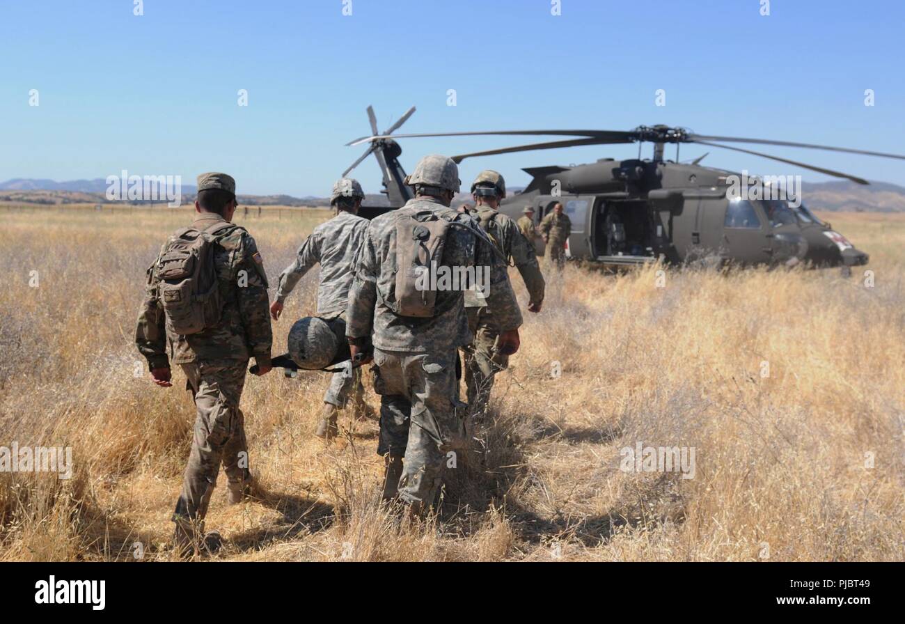 Soldiers from various units training in support of the Global Medic ...