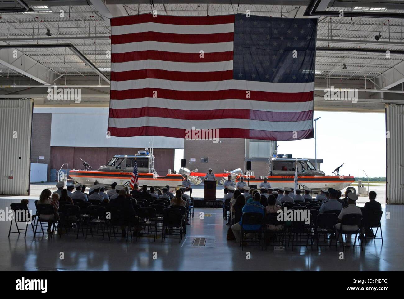 The Coast Guard holds a ribbon cutting ceremony for Maritime Safety and ...