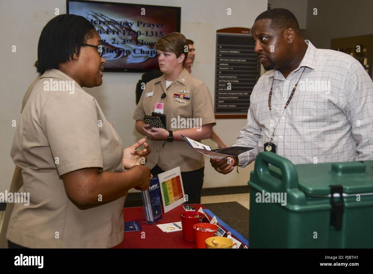 Hospital Corpsman 1st Class Sonya Gordon, leading petty officer of the ...