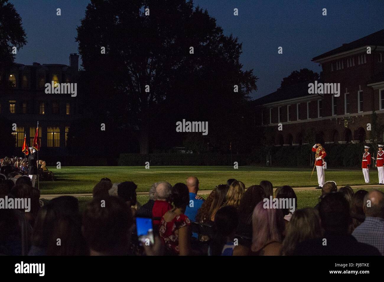 U s marine band drum major hi-res stock photography and images - Alamy