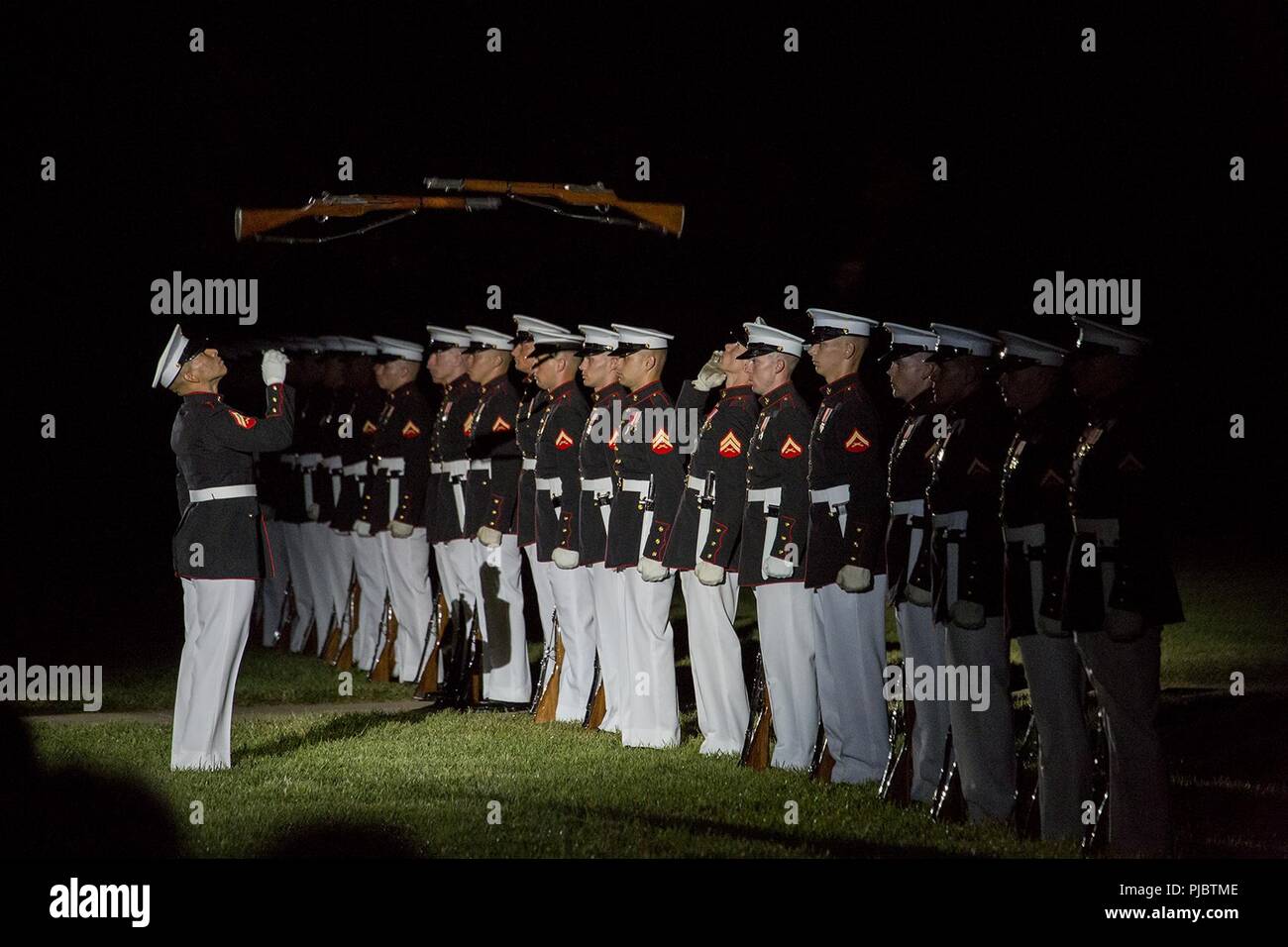Corporal Christopher Ochoa, rifle inspector, U.S. Marine Corps Silent ...