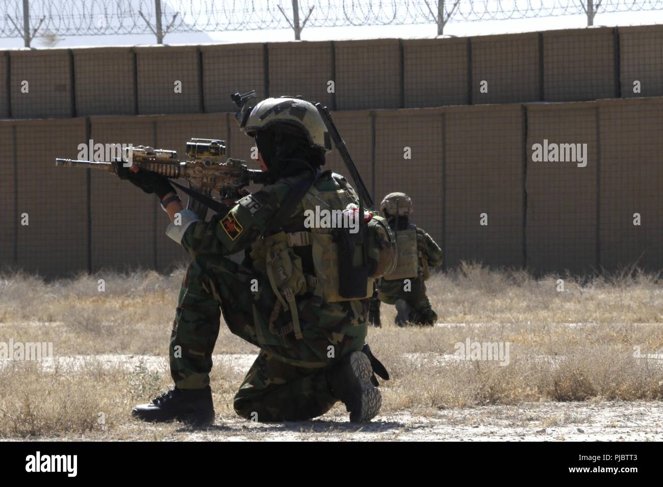 KABUL, Afghanistan (July 10, 2018) -- A Female Tactical Platoon member ...