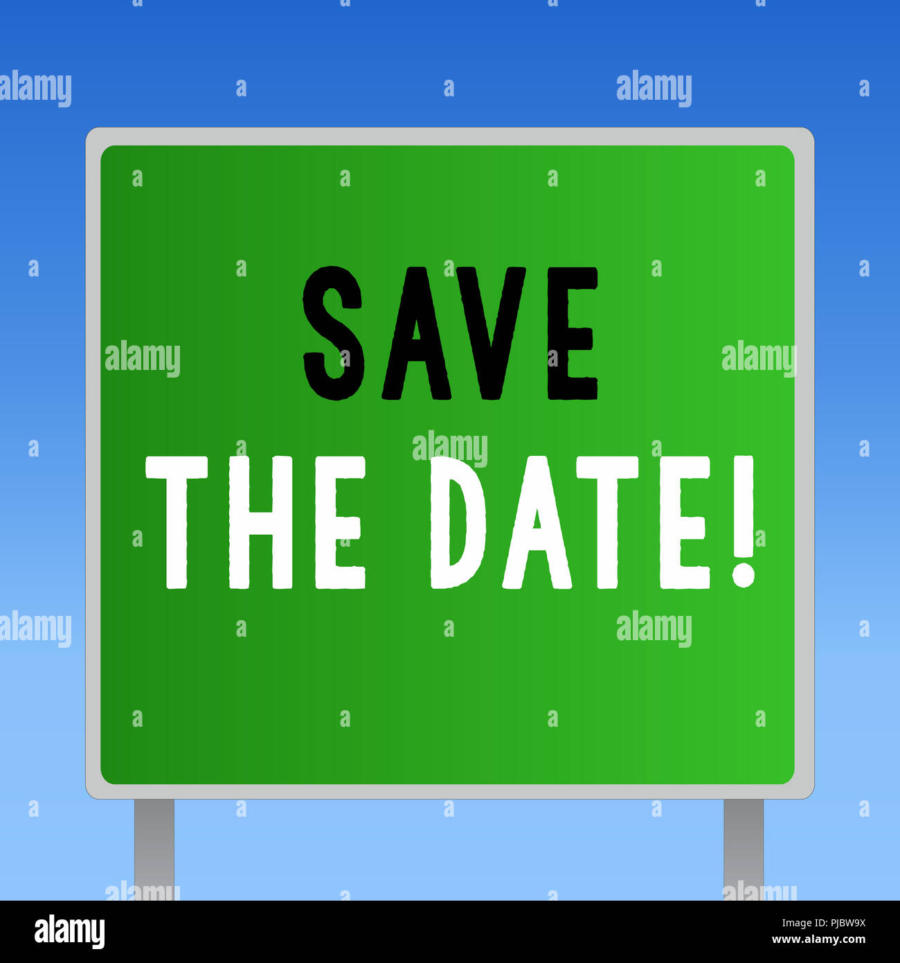 Word writing text Save The Date. Business concept for Remembering the schedule Mark the calendar ...