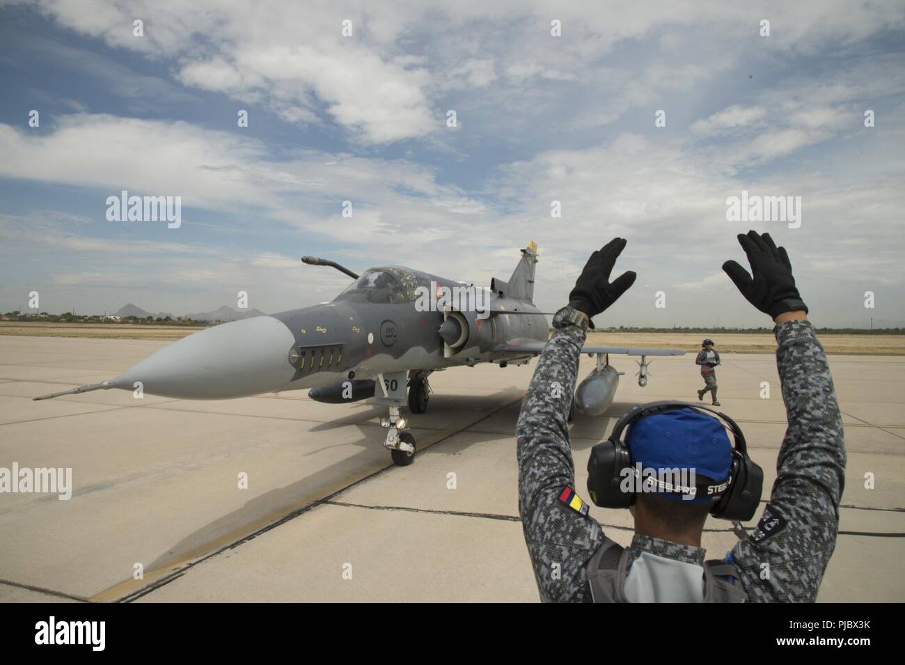 Colombian Air Force Senior Airman Julian Gutierrez Pedroza, Kfir ...