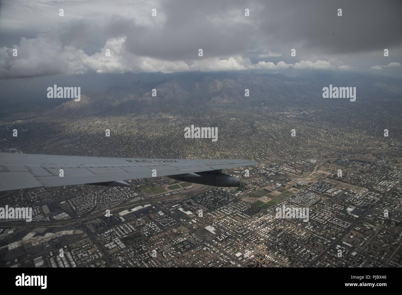 A Colombian Air Force 767 Multi-Mission Tanker Transport Jupiter flies ...