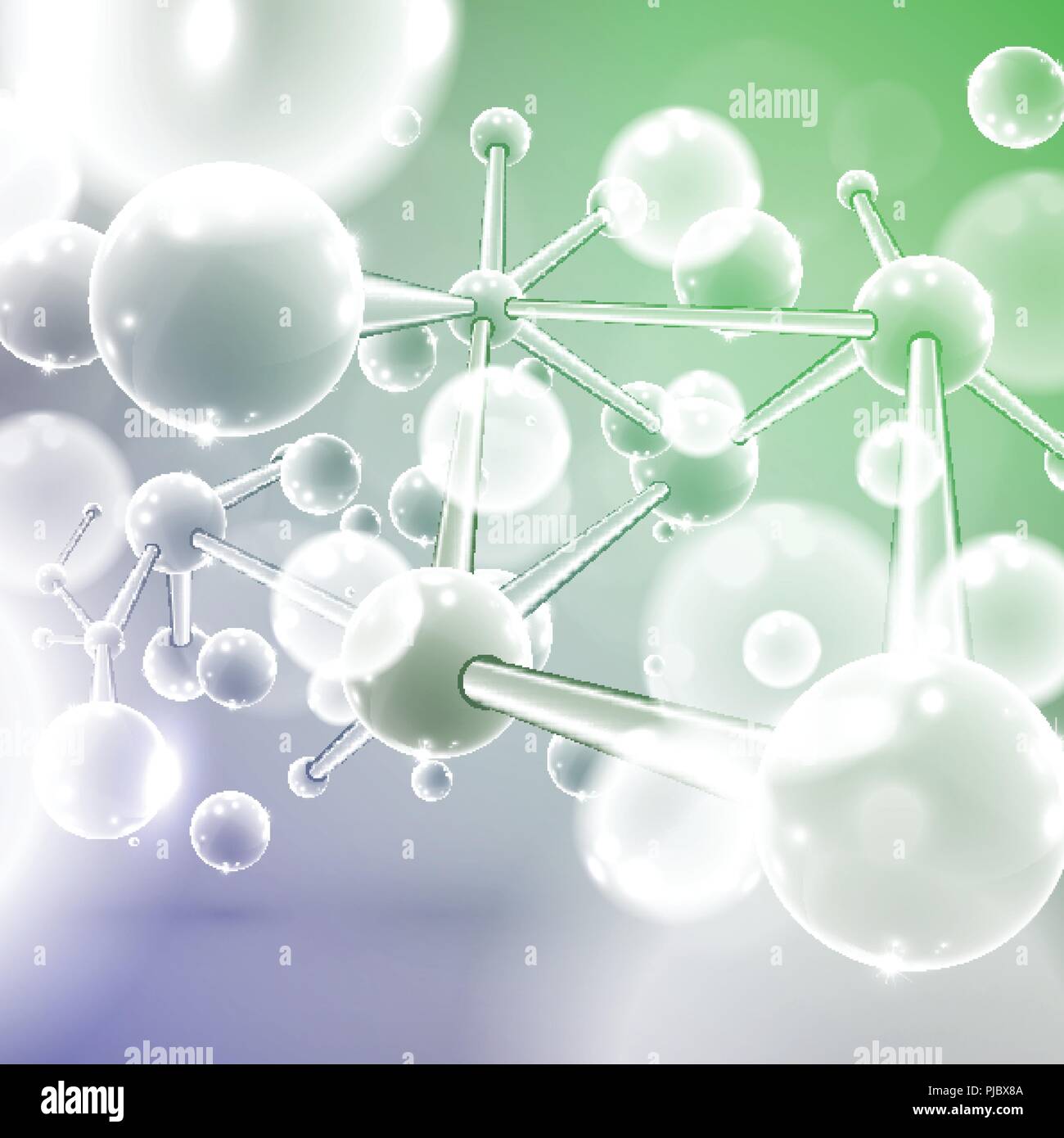 Colorful molecules, vector illustration Stock Vector Image & Art - Alamy