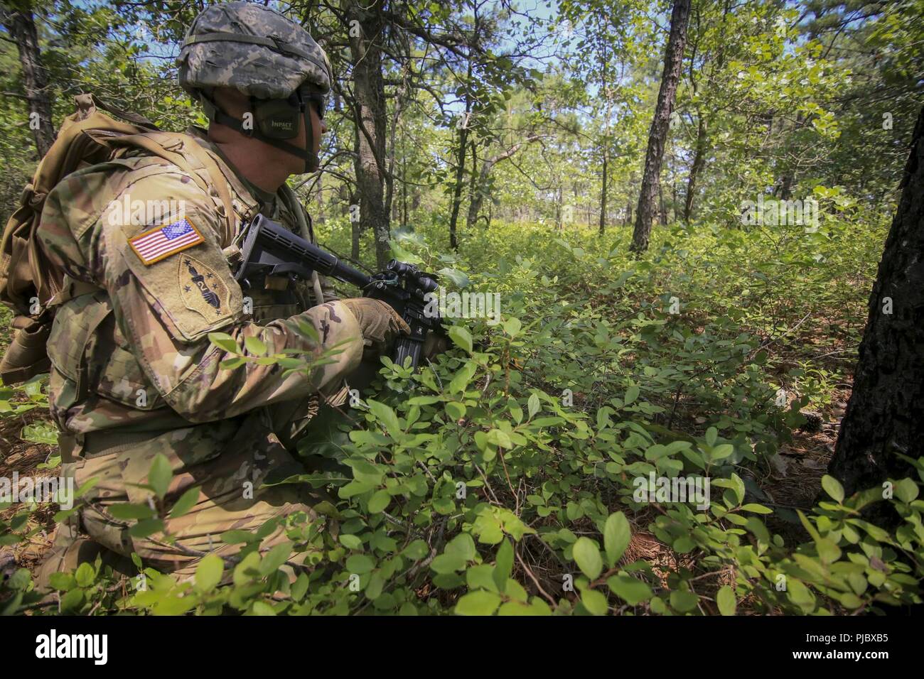 U.S. Army National Guard Sgt. Brian Fisher from Bravo Company, 1st ...