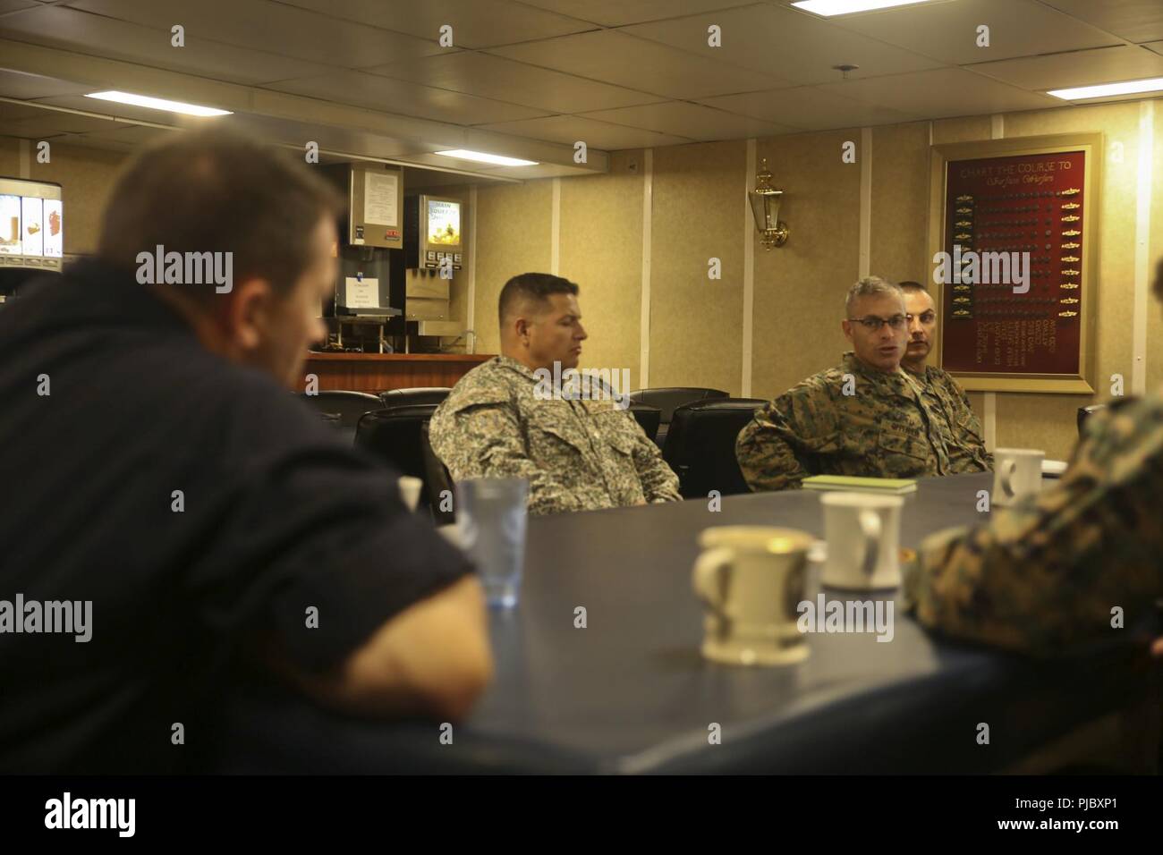 U.S. Marine Col. Michael H. Oppenheim, the commanding officer of ...