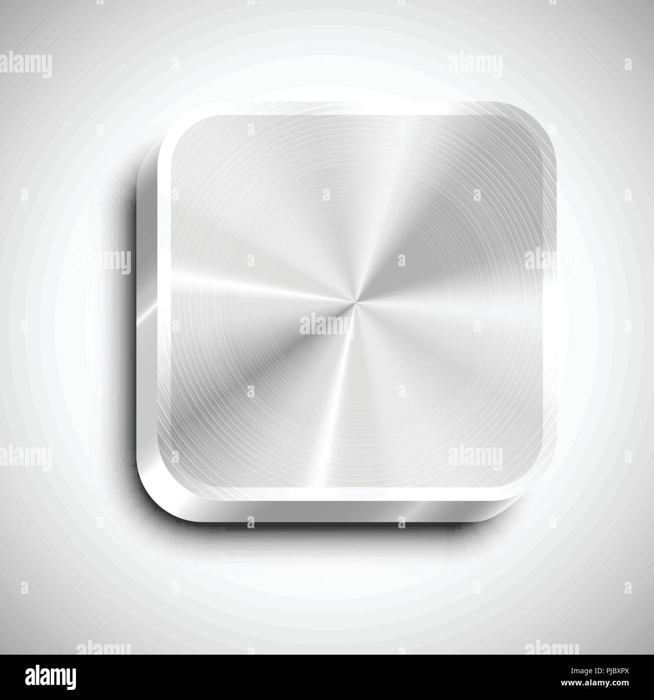 Realistic app icon, vector Stock Vector Image & Art - Alamy