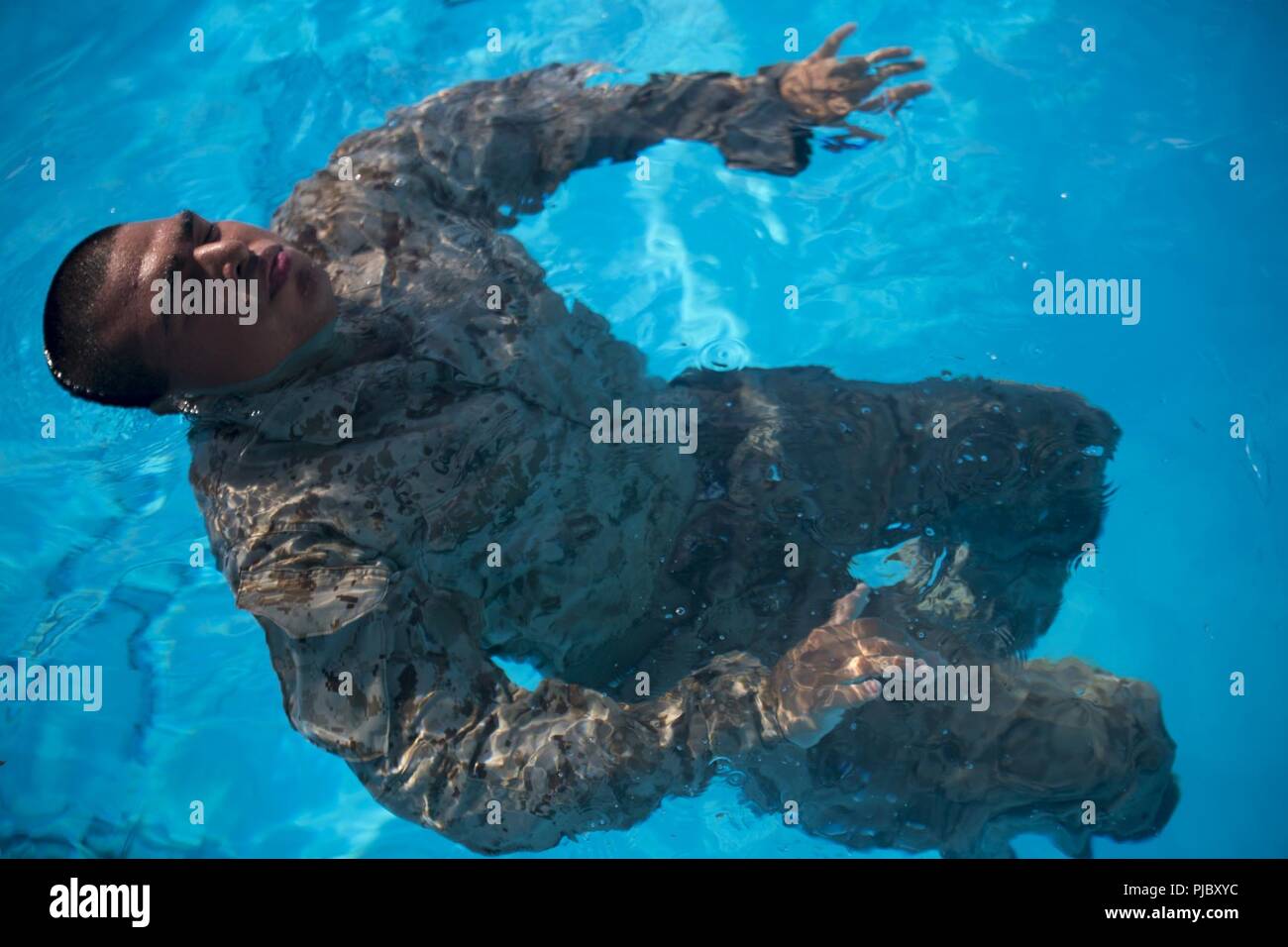 A Marine with the security platoon, Maritime Raid Force, 31st Marine ...