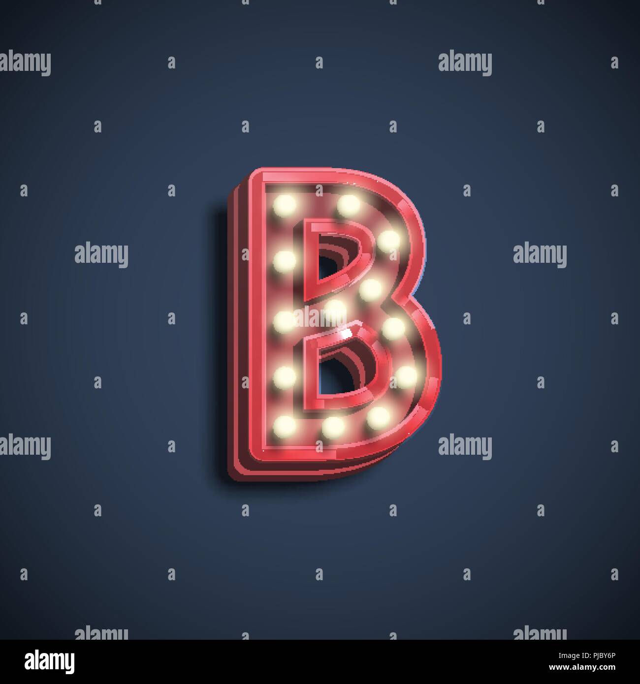 Cinema vector font hi-res stock photography and images - Alamy