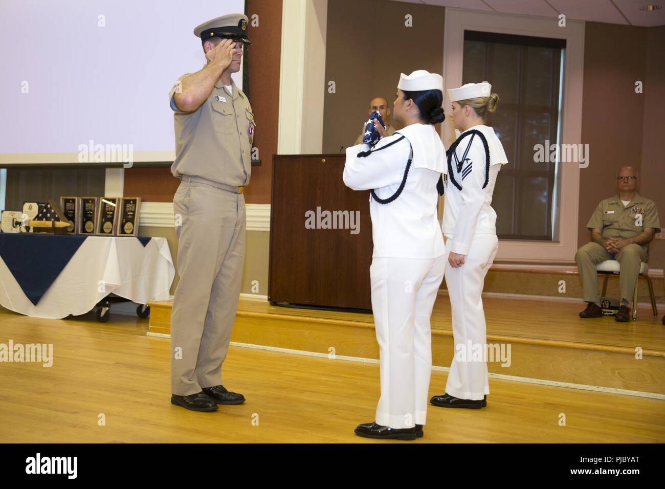 Master Chief James Baker, the former command master chief of Naval ...
