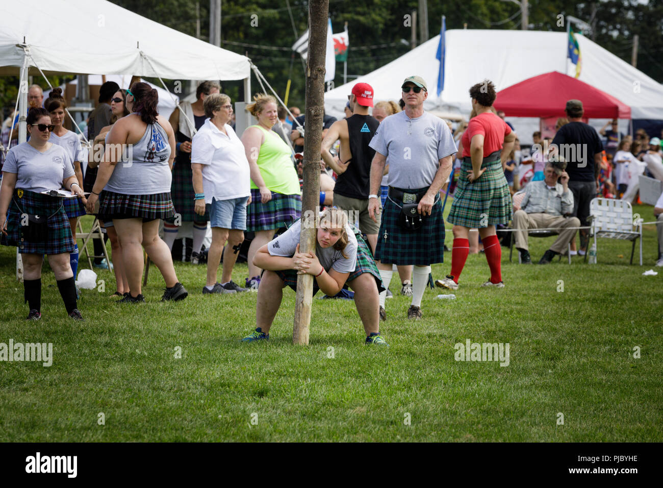 Caber toss usa hi-res stock photography and images - Alamy