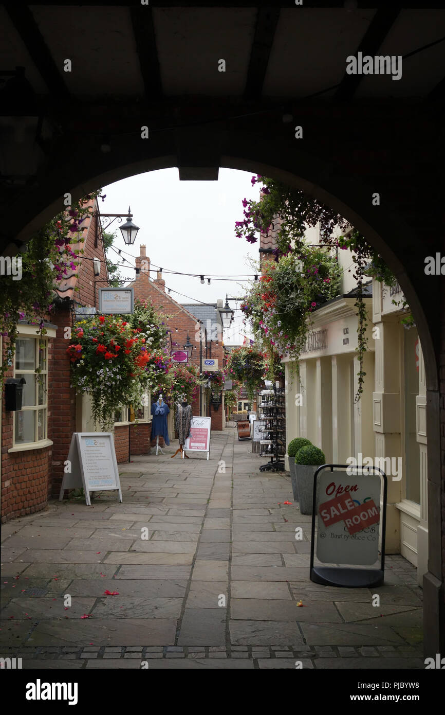 The Courtyard, Bawtry, Doncaster England Stock Photo - Alamy