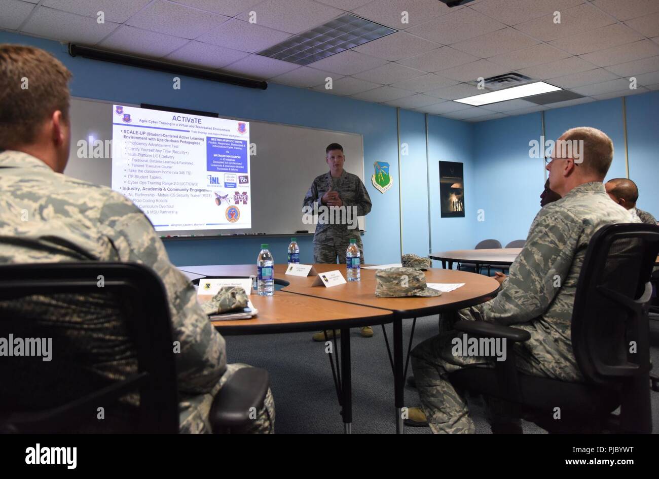 U.S. Air Force Lt. Col. Nathaniel Huston, 333rd Training Squadron ...