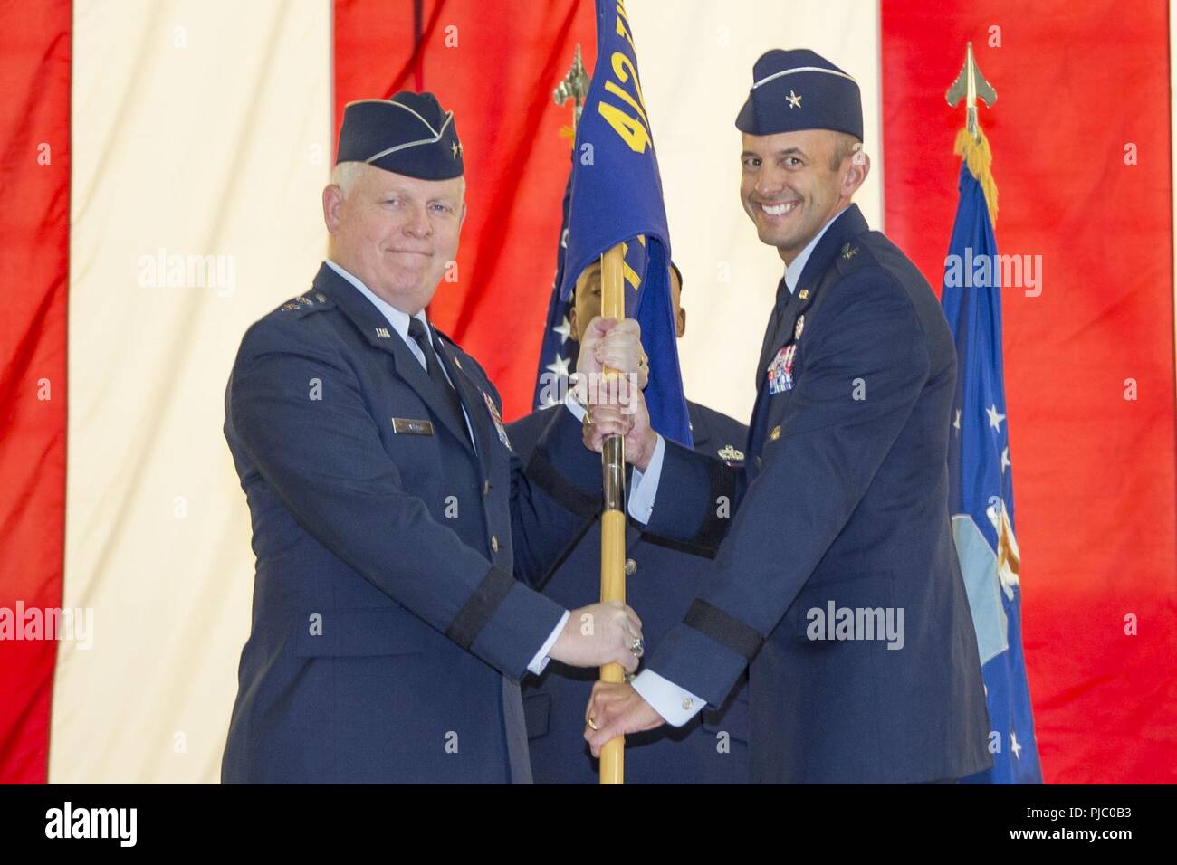 EDWARDS AIR FORCE BASE, Calif. (April 4, 2018) Maj. Gen. David A ...