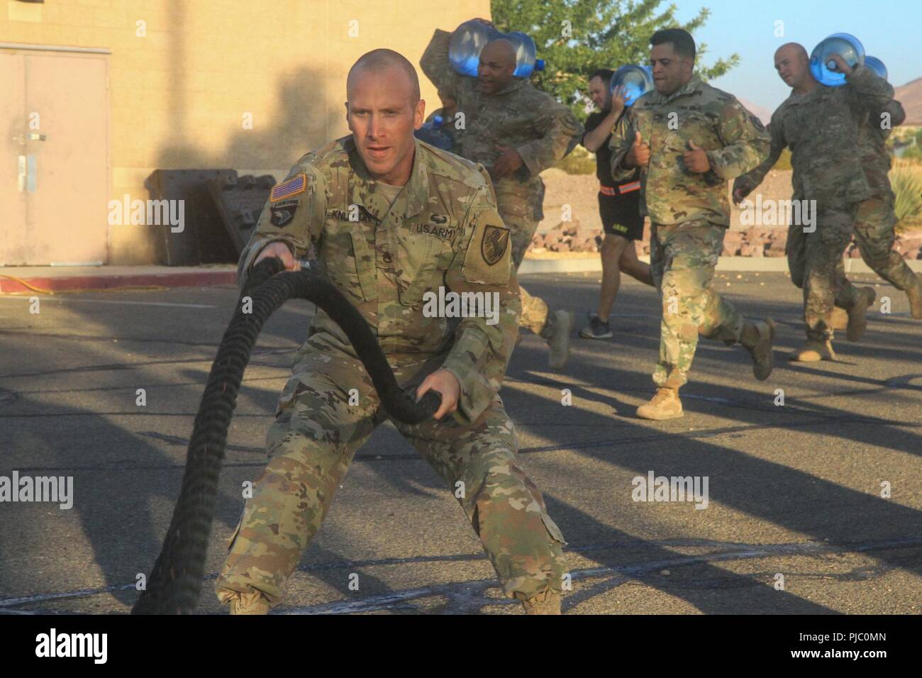 Command Sgt. Maj. Nickia Haynes, senior enlisted advisor, Regimental ...