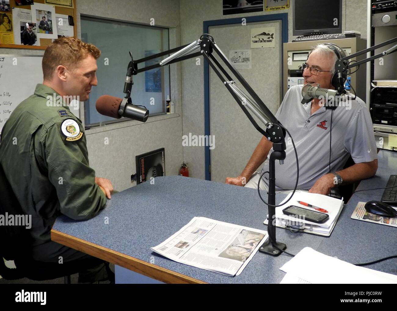 U.S. Air Force Capt. Eric Lipp, a B-2 pilot assigned to the 393d Bomb ...