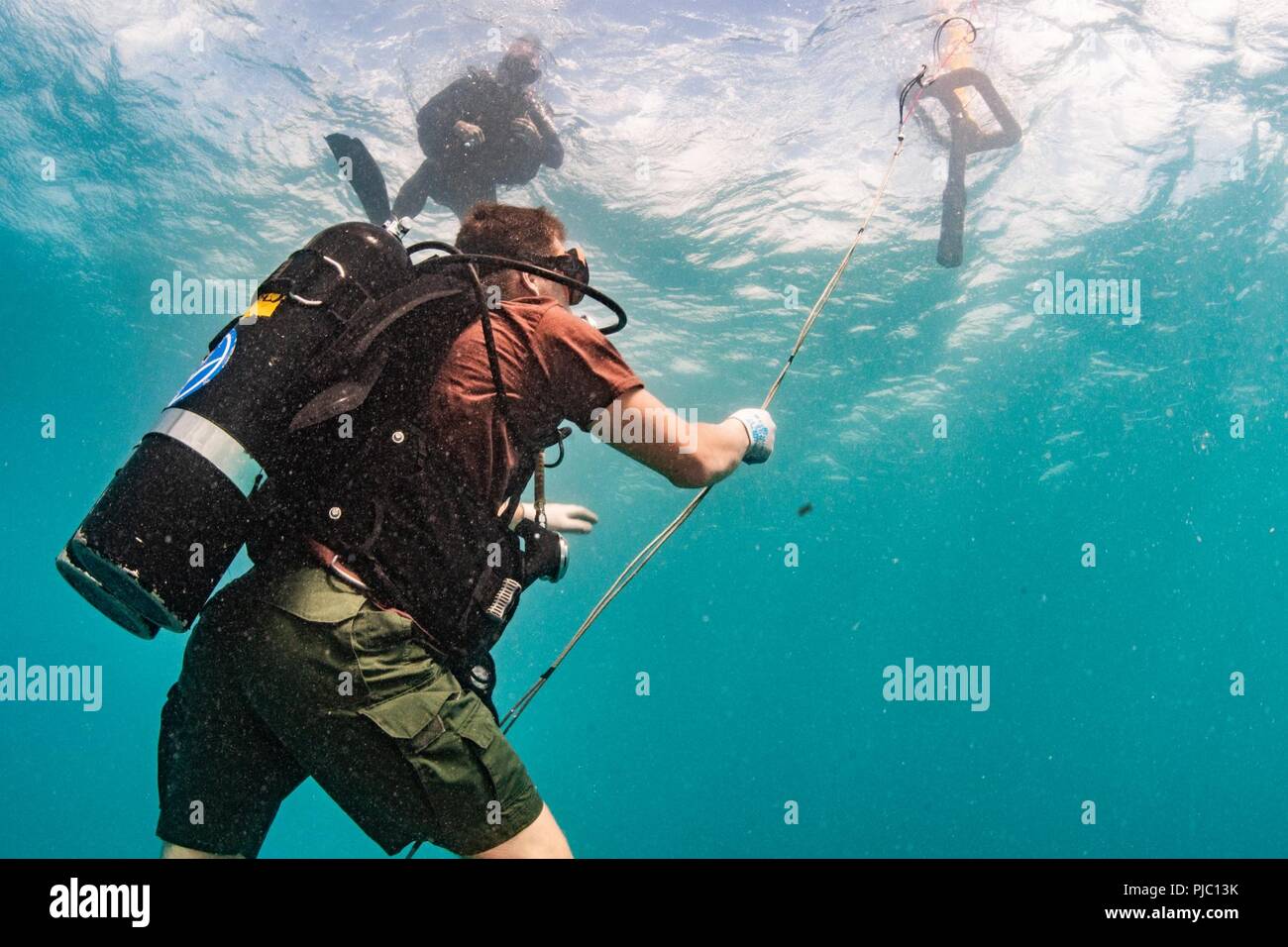 Underwater demolition training hi-res stock photography and images - Alamy