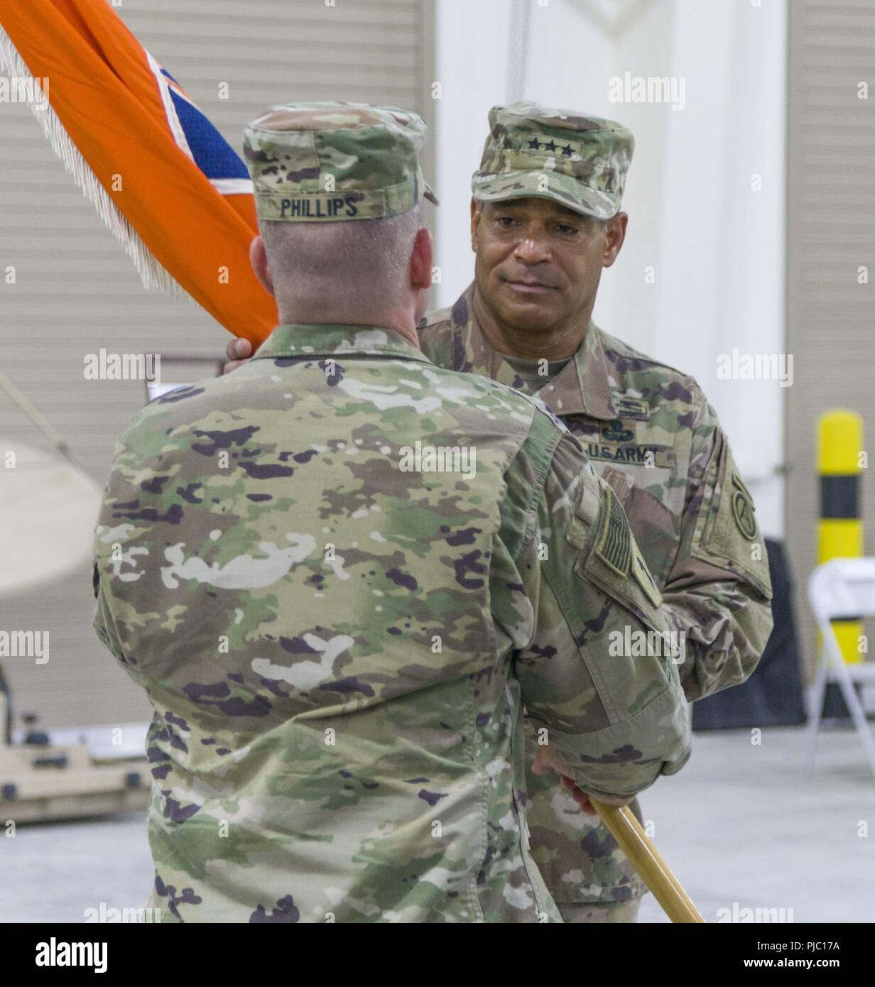 Outgoing 335th Signal Command (Theater) (Provisional) commander U.S ...